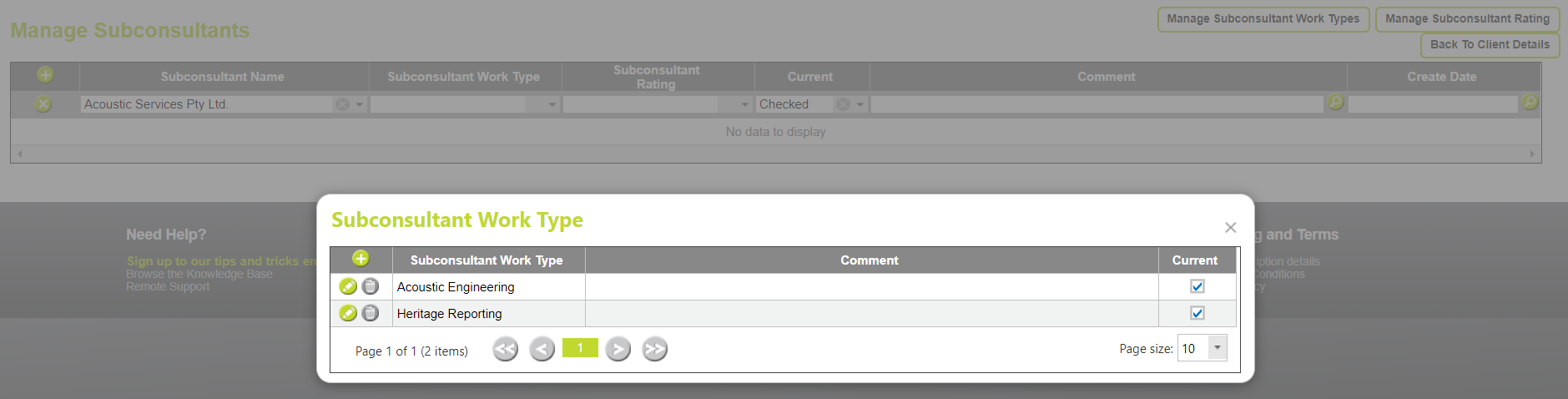 Managing Sub-Consultants – Abtrac Support