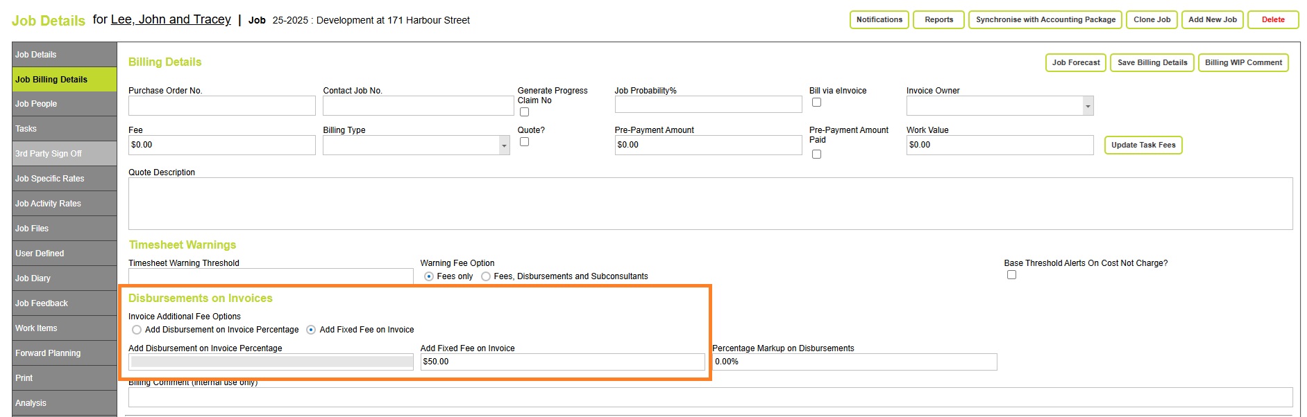 Adding an administration fee (margin fee) onto an invoice – Abtrac Support