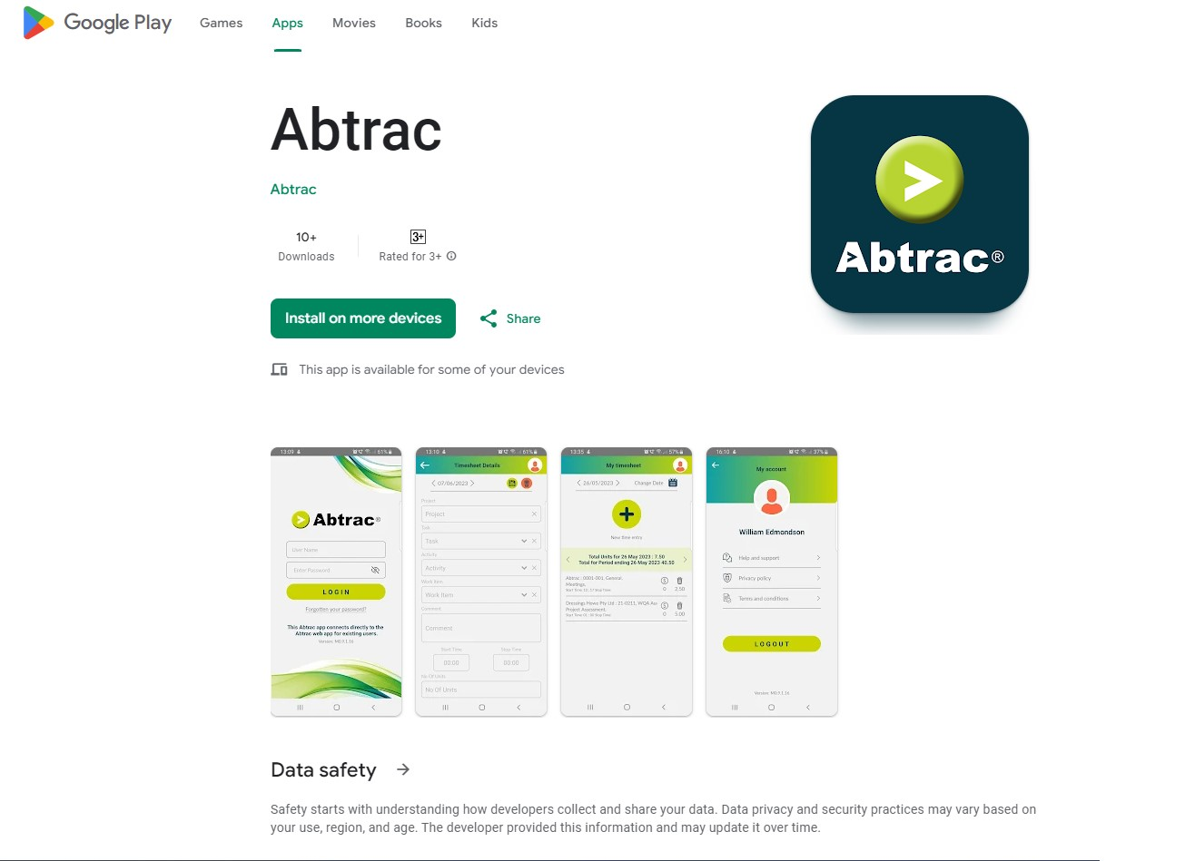 Using the Abtrac Mobile App – Abtrac Support