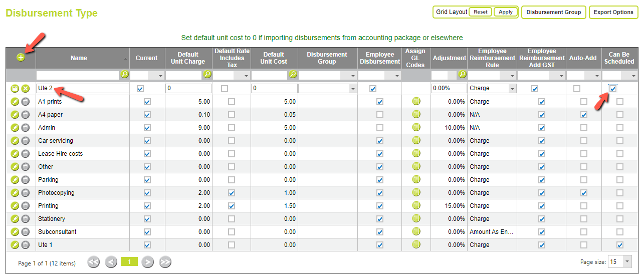 Scheduling Disbursements and Equipment – Abtrac Support