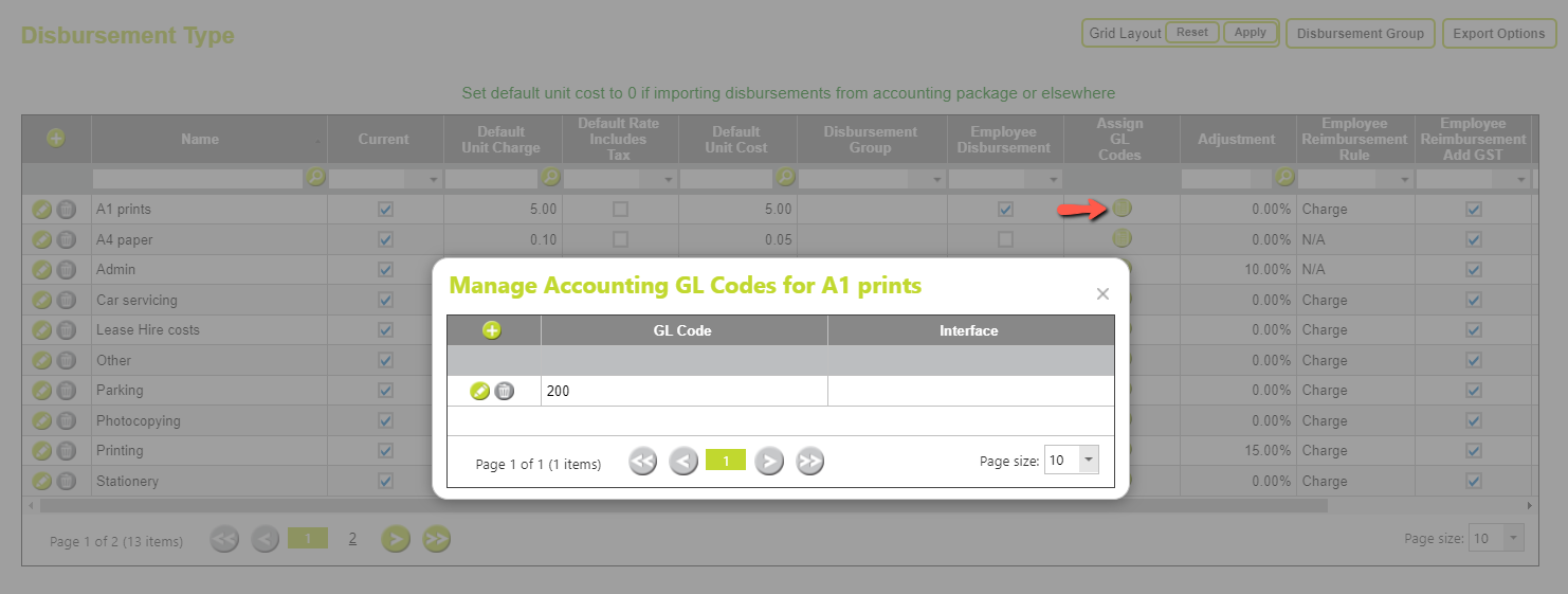 Disbursements Types and Assigning GL codes to Disbursements – Abtrac ...