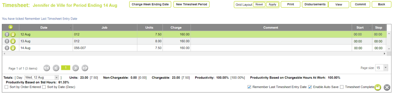Data grid screen customisation – Abtrac Support