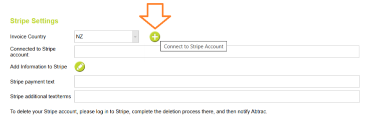 Set up guide: Online invoice payments with Stripe – Abtrac Support