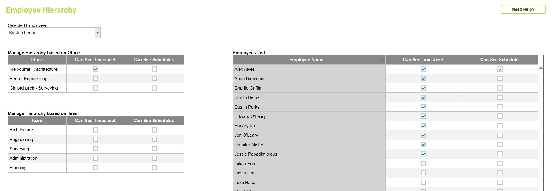 Employee Managers – Abtrac Support