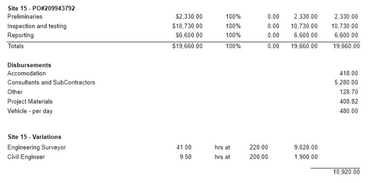 Invoice Subtotals & Line Groups – Abtrac Support